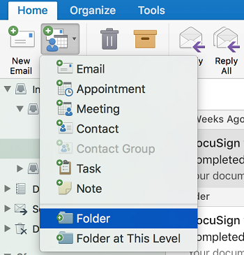 Filter your DocuSign emails into a separate folder | DocuSign @ SF State
